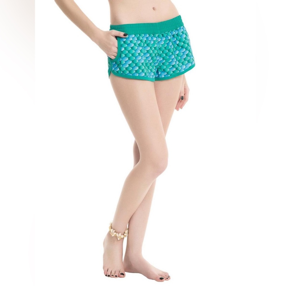Disney The Little Mermaid Ariel Swim Shorts Size S - Gem